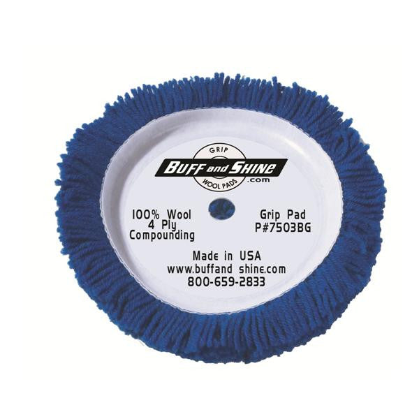 Blue Wool Compounding Pad – Shinerz Showcar Products