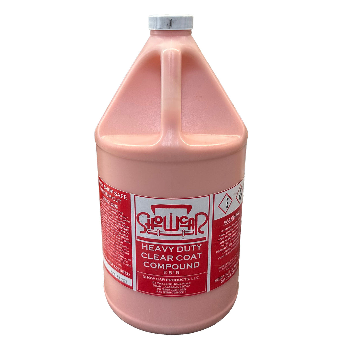 Heavy Duty Clear Coat Compound – Shinerz Showcar Products